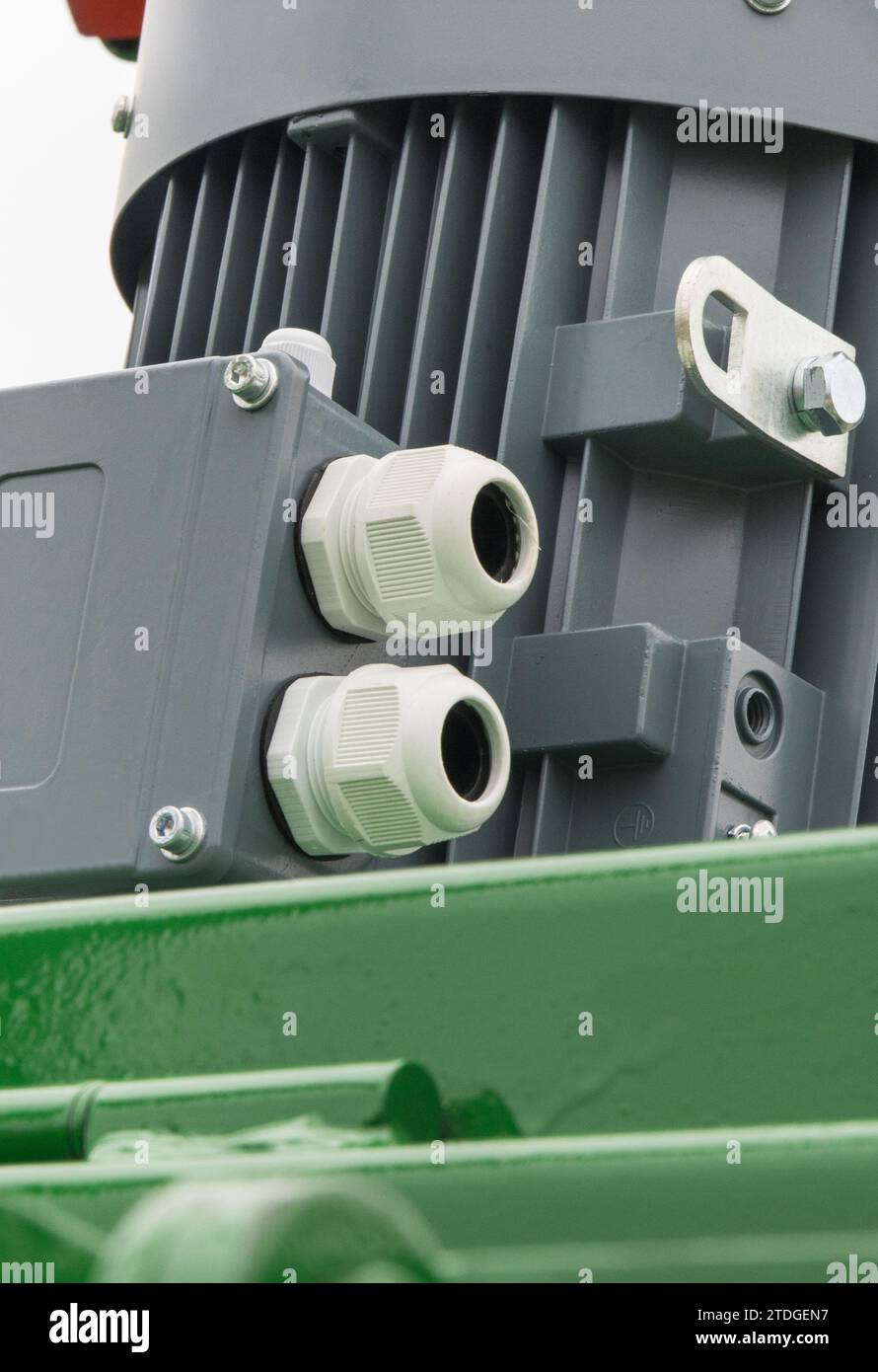 Electrical box used for wiring connections and part of electric engine ...