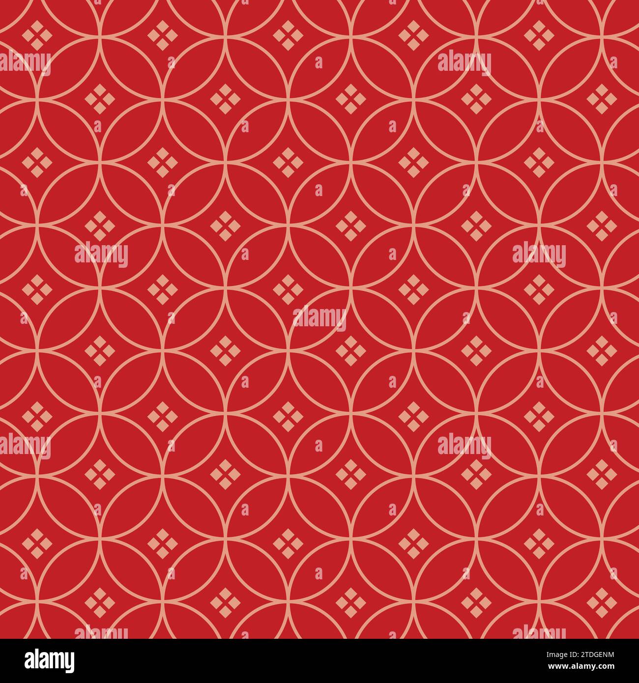 Japanese red seamless pattern. Traditional Chinese texture. Oriental ...