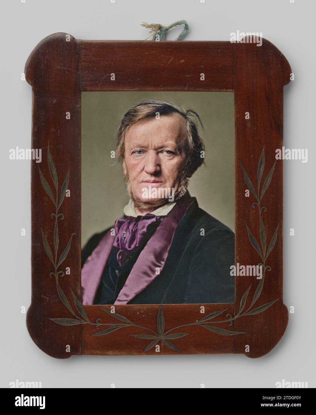 Portrait of Richard Wagner. Year: c. 1873 - 1883. By Franz Hanfstaengl ...