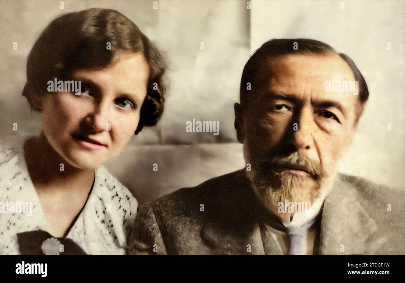 Joseph Conrad with Aniela Zagórska (Conrad's future Polish translator ...