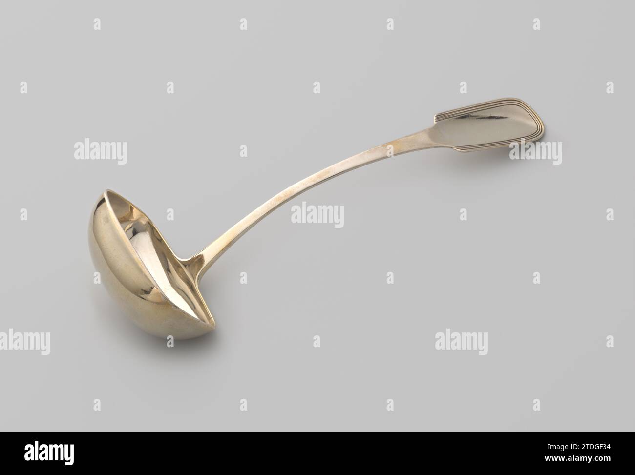 Tablespoon with rectangular container and handle with spatula -shaped ...