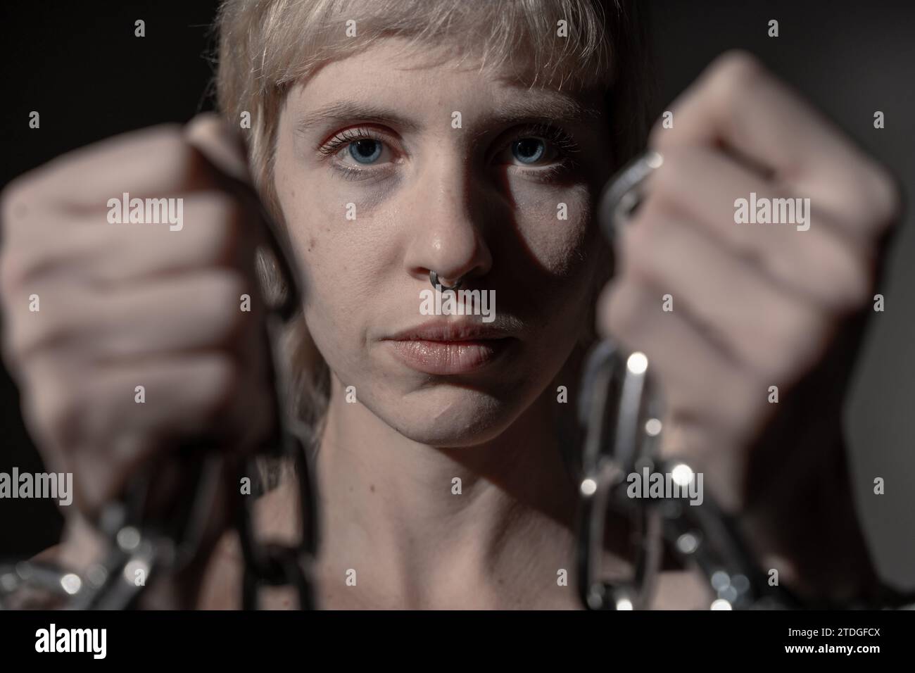 A poignant portrait embodying the struggles against domestic violence ...