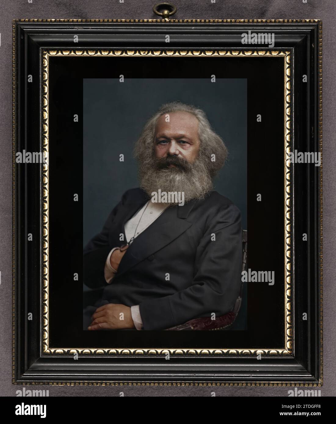 Portrait of Karl Marx. Year: 1875 (before 24th August). Place: London ...