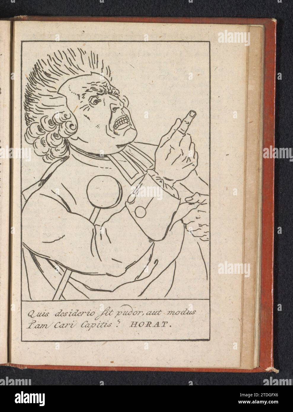 Angry schoolmaster, Pieter van Woensel, 1792 An angry schoolmaster with ...