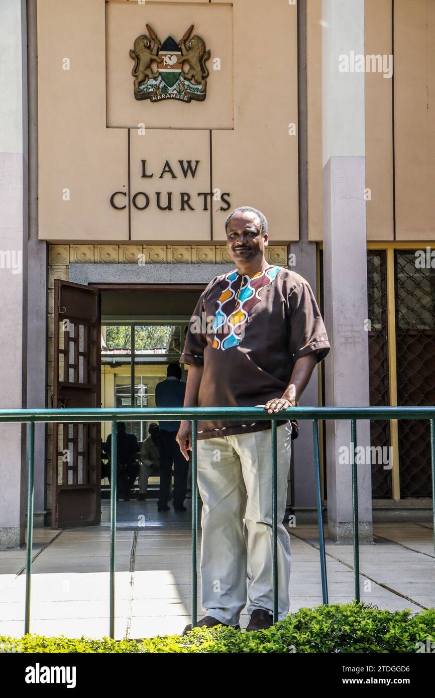 Daniel Kobei, Executive Director of the Ogiek Peoples' Development ...