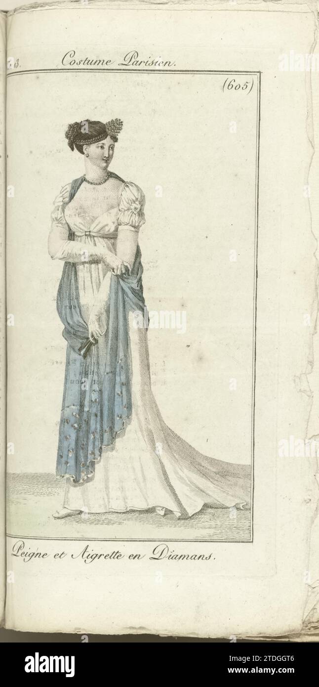 Journal of ladies and fashions, Parisian costume, 1805, year 13 (605 ...