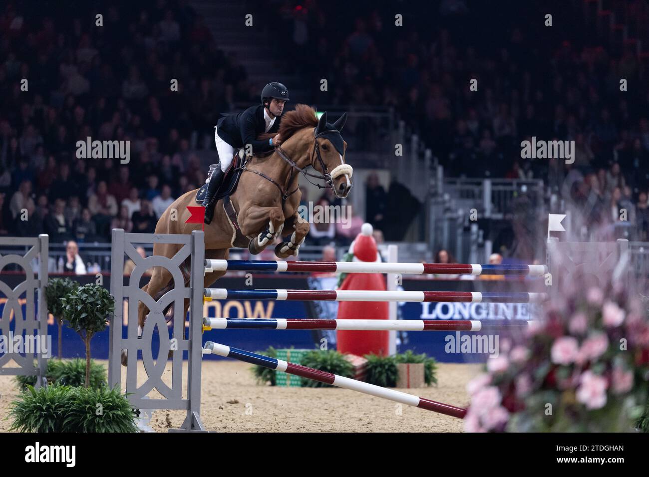 London, UK. 18th Dec, 2023. Duarte Seabra of Portugal with Fernhill ...