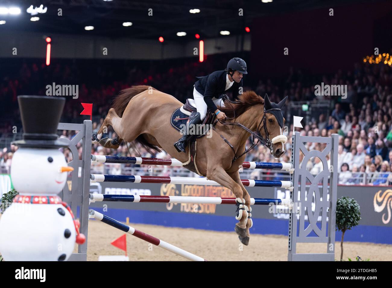 London, UK. 18th Dec, 2023. Duarte Seabra of Portugal with Fernhill ...