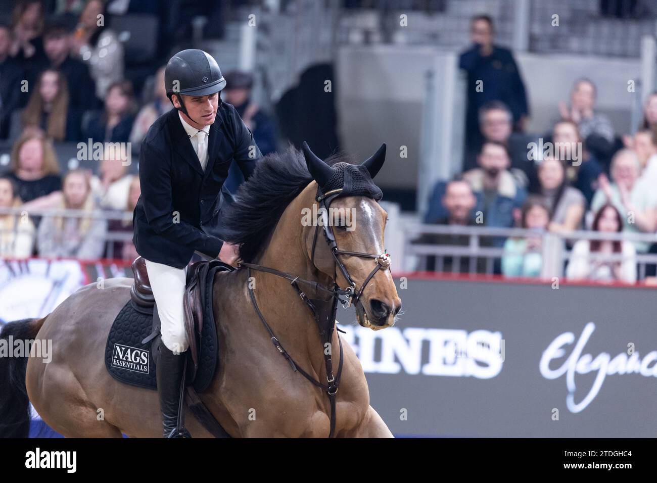 London, UK. 18th Dec, 2023. Joseph Trunkfield of Great Britain with ...