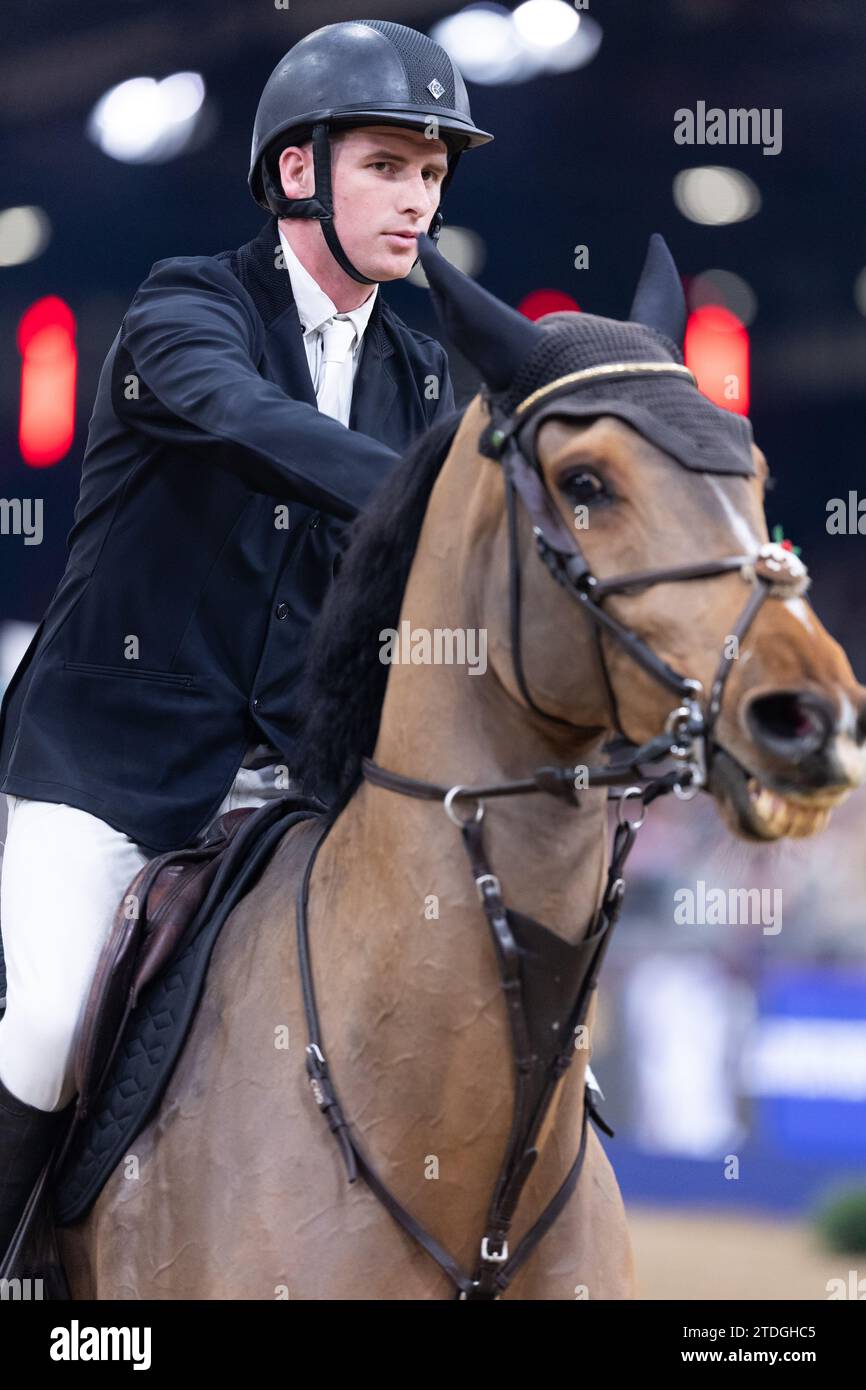 London, UK. 18th Dec, 2023. Joseph Trunkfield of Great Britain with ...