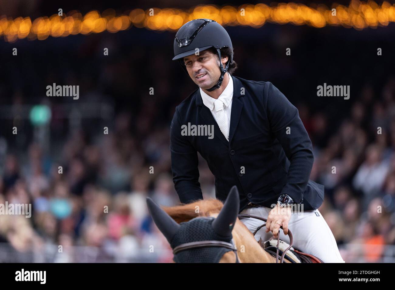 London, UK. 18th Dec, 2023. Duarte Seabra of Portugal with Fernhill ...