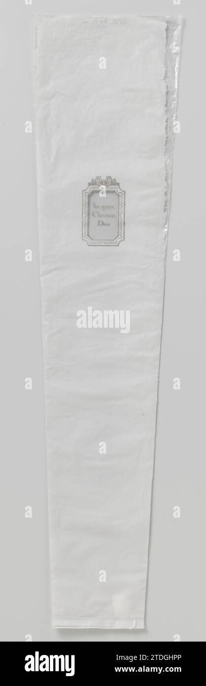 Packaging for gray plastic gloves, c. 1960 Packaging for gray plastic ...