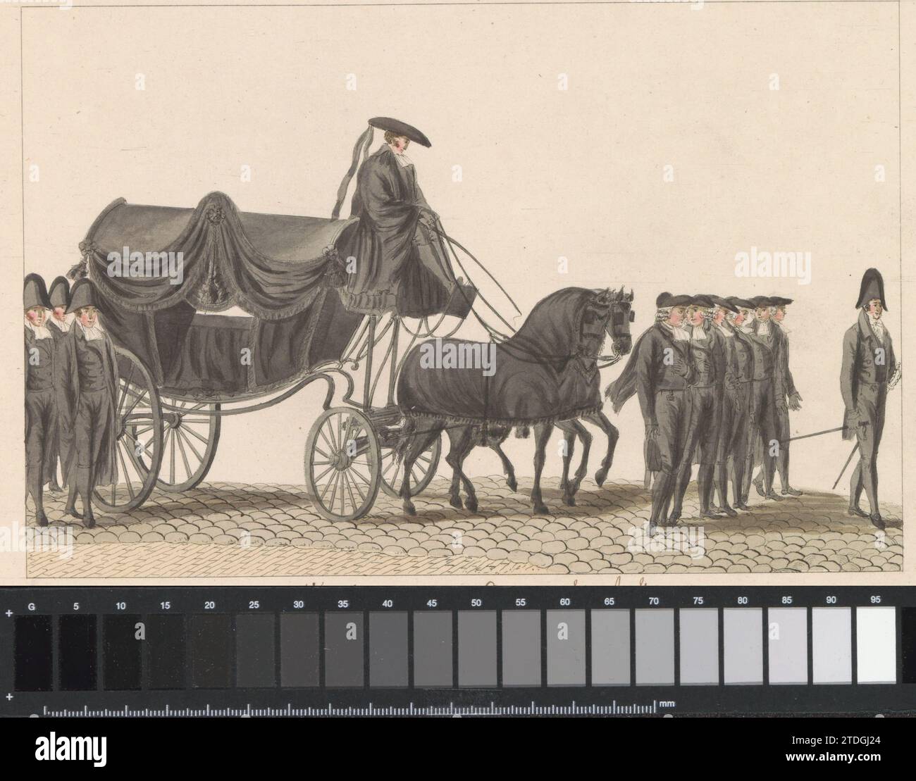 Funeral in Amsterdam, 1810-1825, 1810 - 1825 A funeral in Amsterdam, ca ...