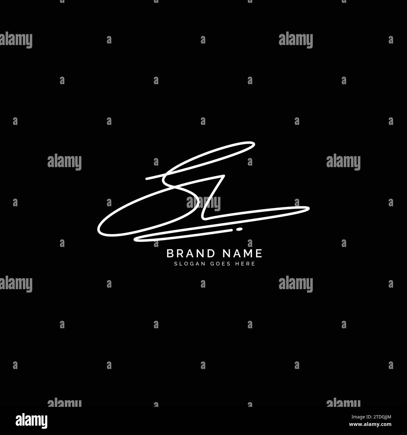 Letter sl logo hi-res stock photography and images - Alamy