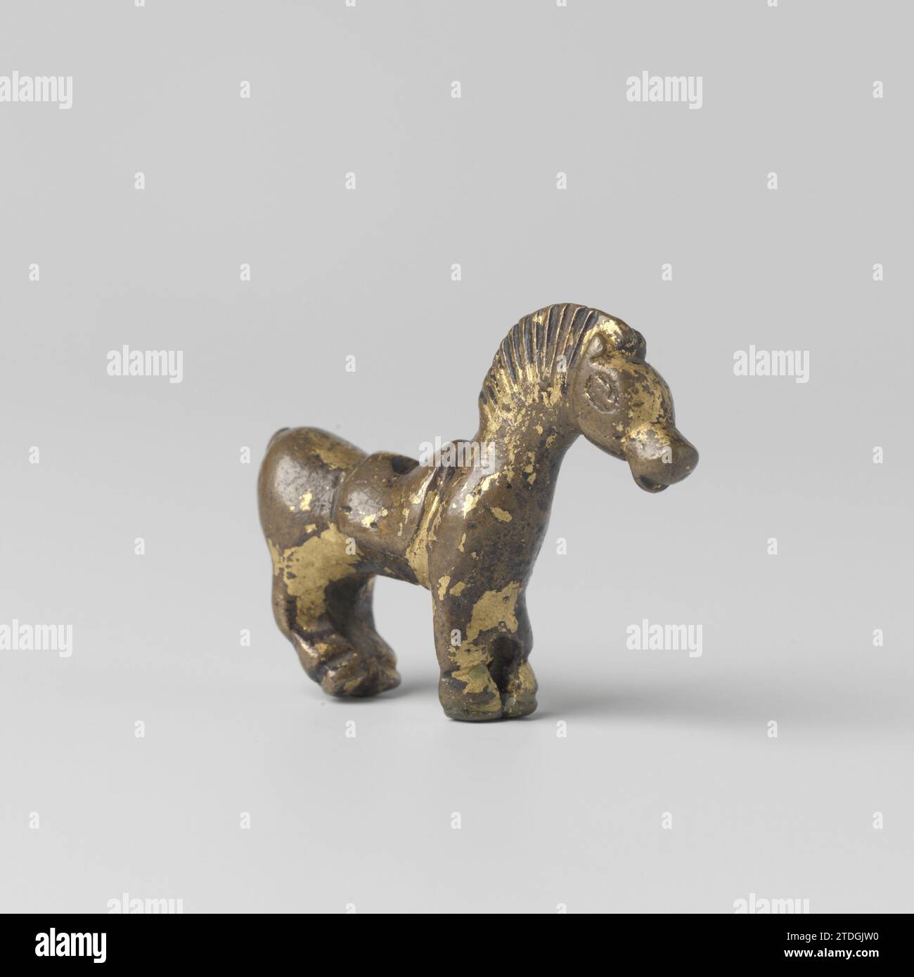 Horse of Gilded Bronze, Anonymous, -500 - 0 Horse in Ordos style of ...