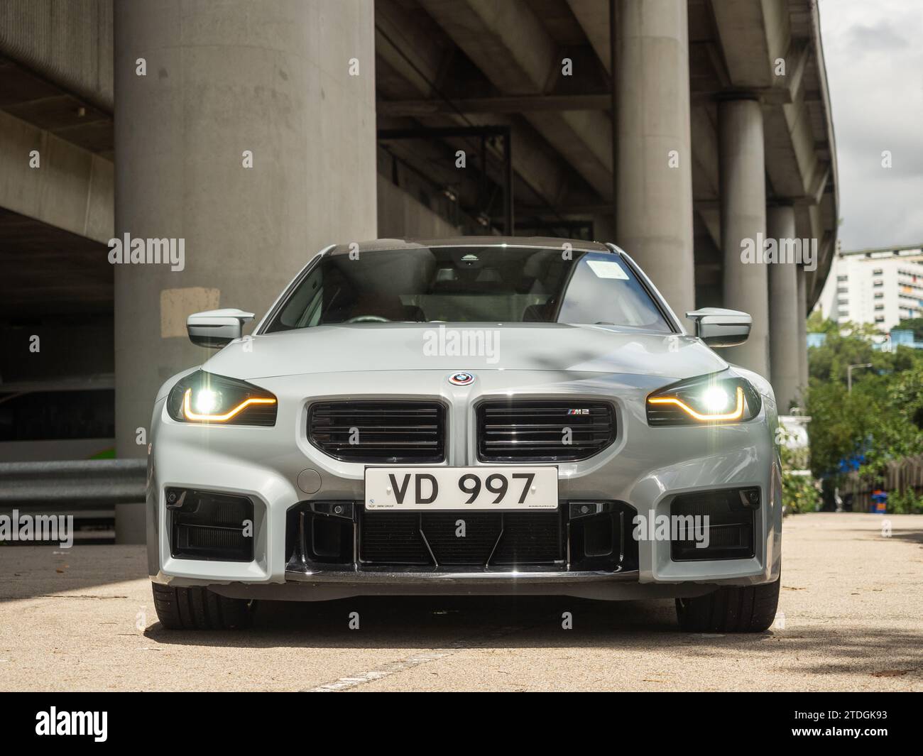 Hong Kong, China Sept 12, 2023 : BMW M2 2023 Test Drive Day Sept 12 ...