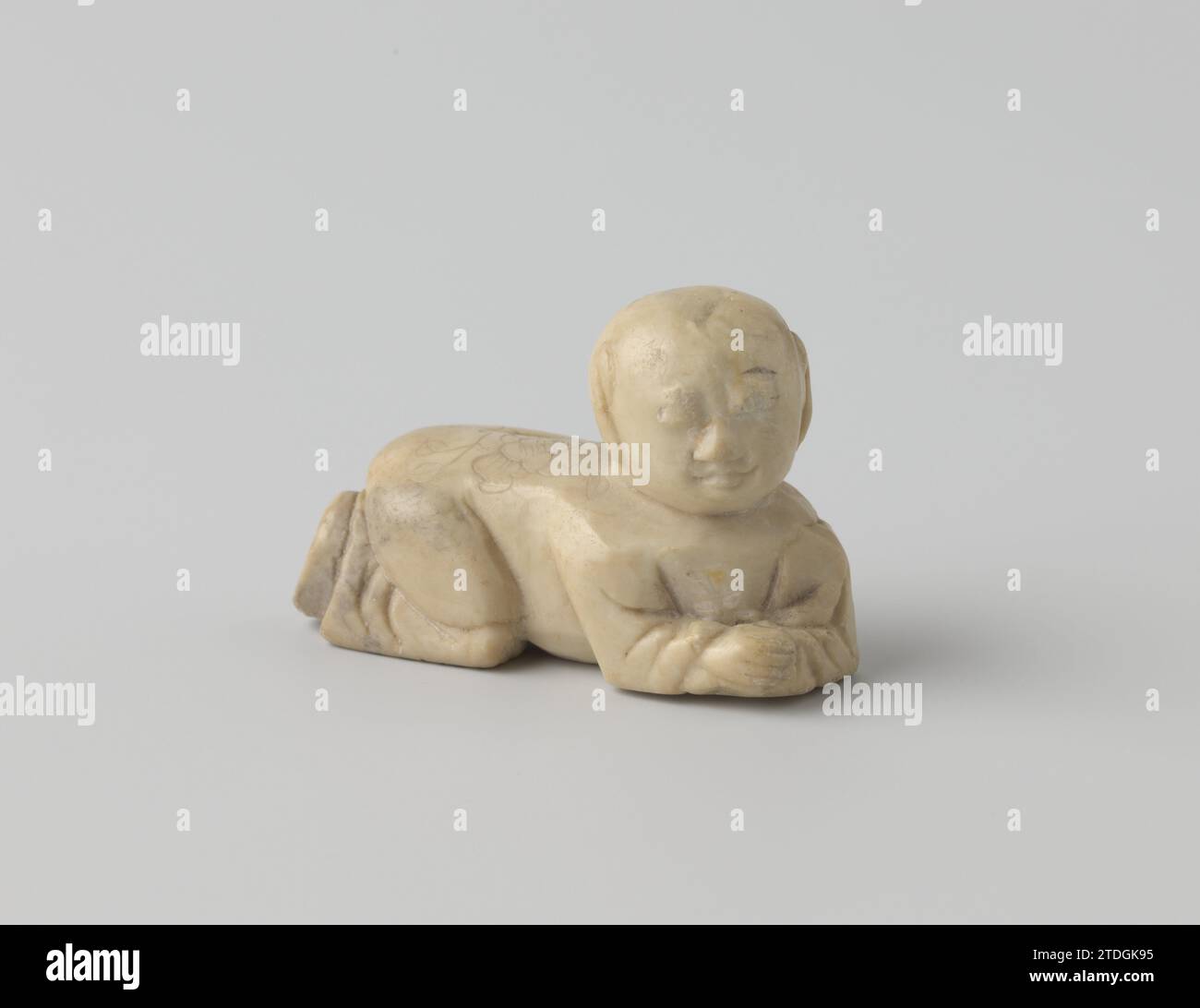 A crawling children's figure of soapstone, c. 1800 - c. 1899 A crawling ...