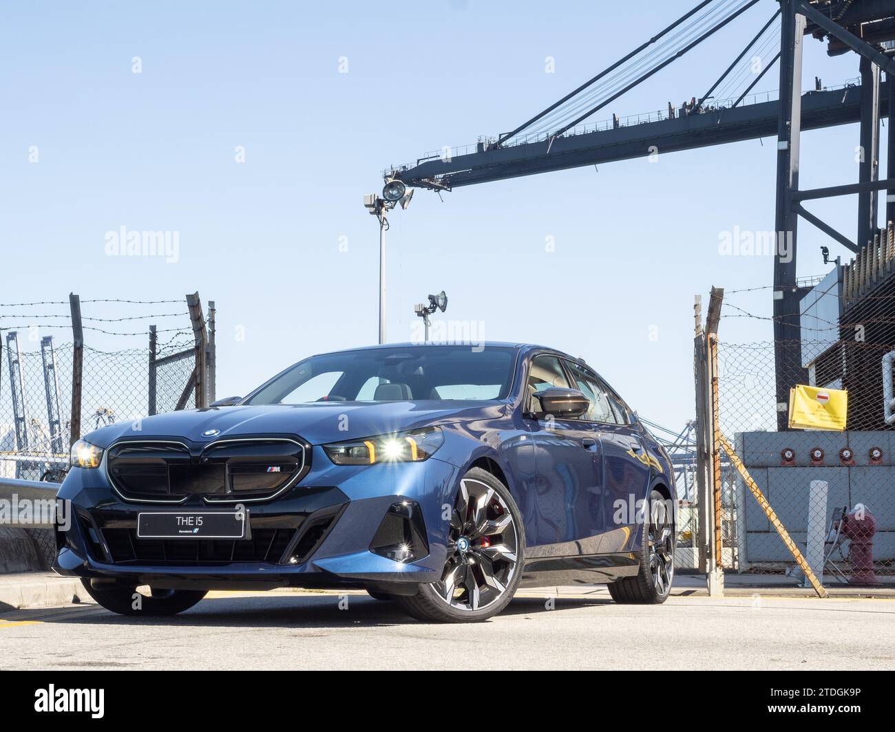 Hong Kong, China Nov 17, 2023 : BMW i5 2023 Test Drive Day Nov 17 ...