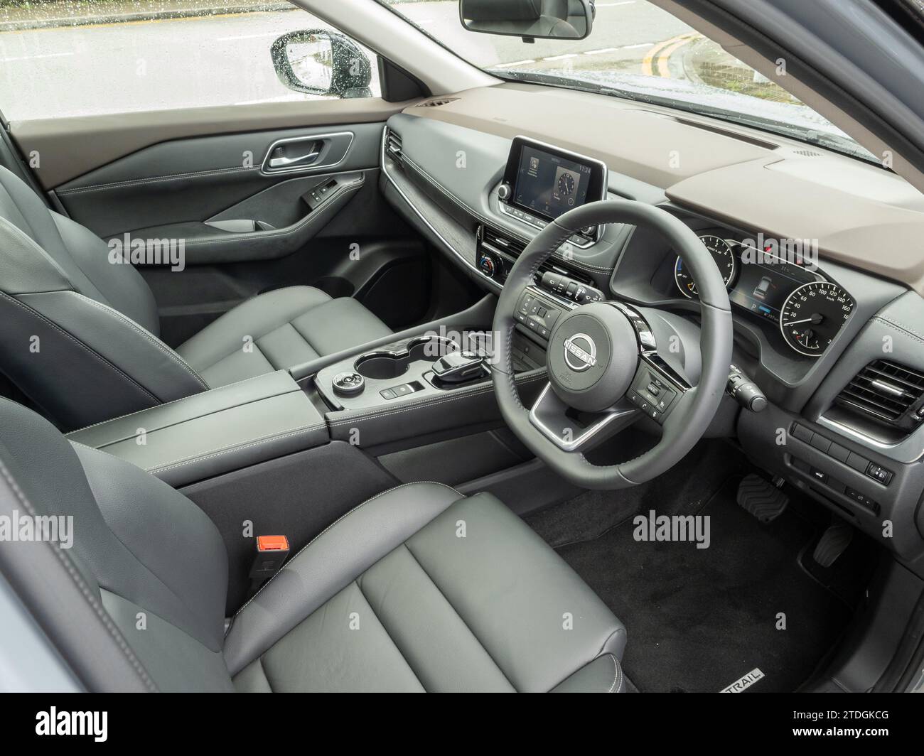 Hong Kong, China Jan 15 , 2023 : Nissan X-Trail SUV 2023 Interior Jan ...