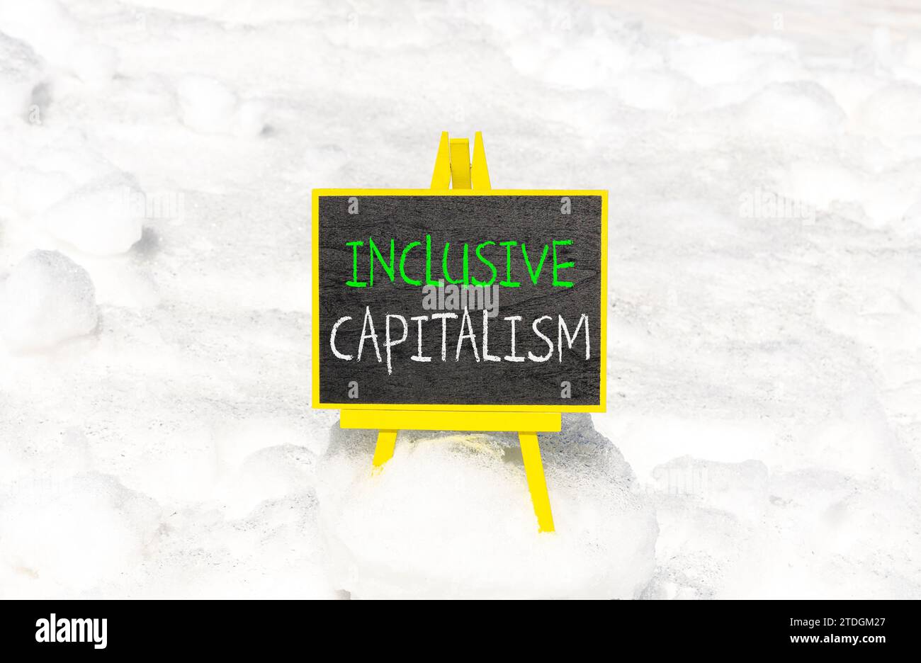 Inclusive capitalism symbol. Concept words Inclusive capitalism on ...