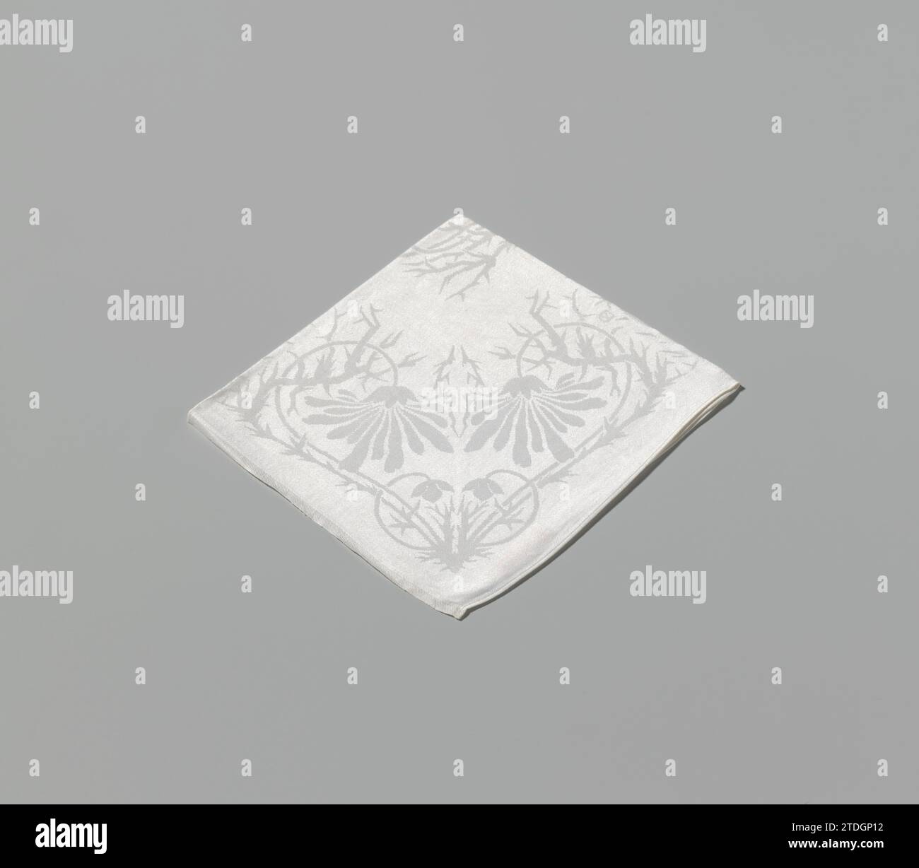 Finger cloth of Linnamast with Dessin Marguerite, Cornelis van der ...