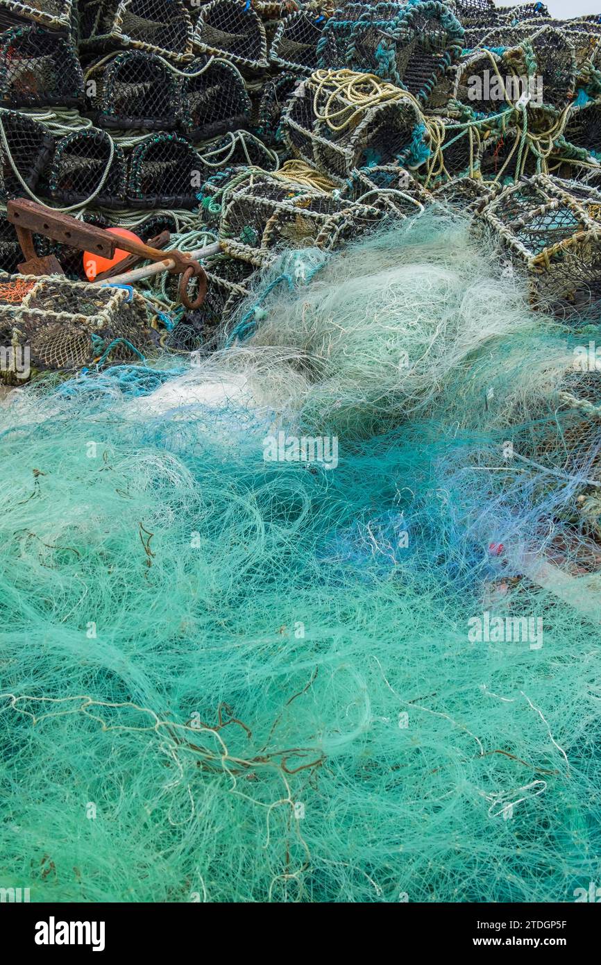 Lobster baskets hi-res stock photography and images - Alamy