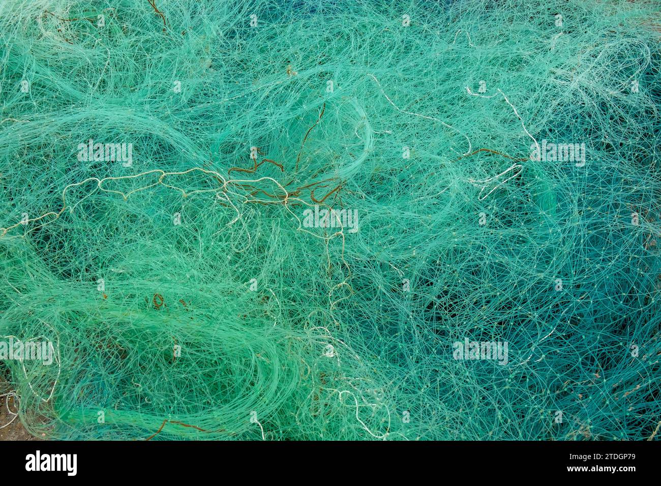 Fishing nets, also as texture, background, full-size, Portmaggee ...