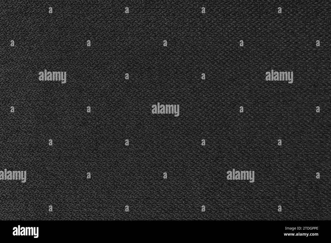 Textile background, black coarse fabric texture, jacquard woven ...