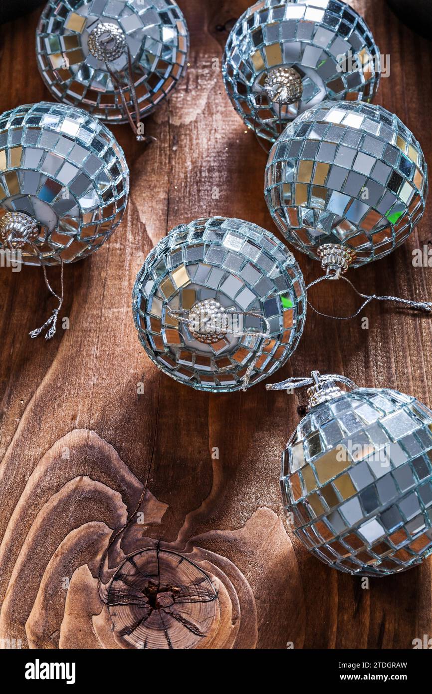 Disco balls background hi-res stock photography and images - Alamy