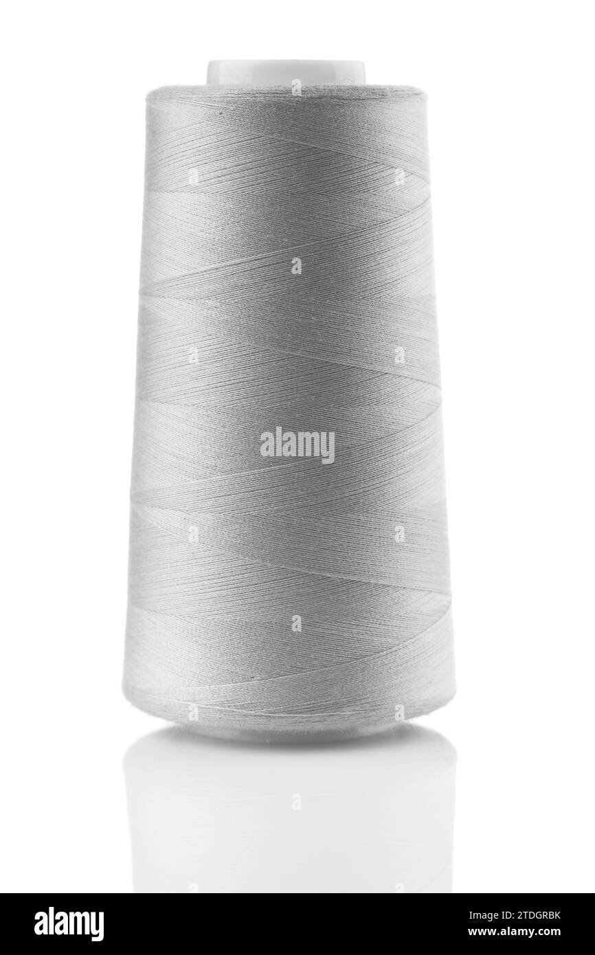 Thread reel cutout Black and White Stock Photos & Images - Alamy