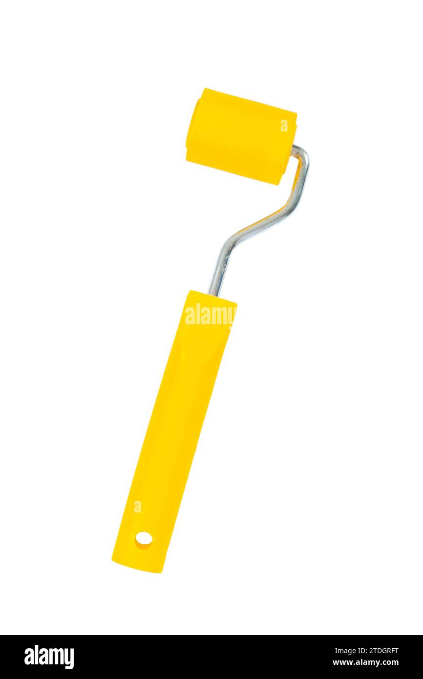 Yellow paint detail Cut Out Stock Images & Pictures - Alamy