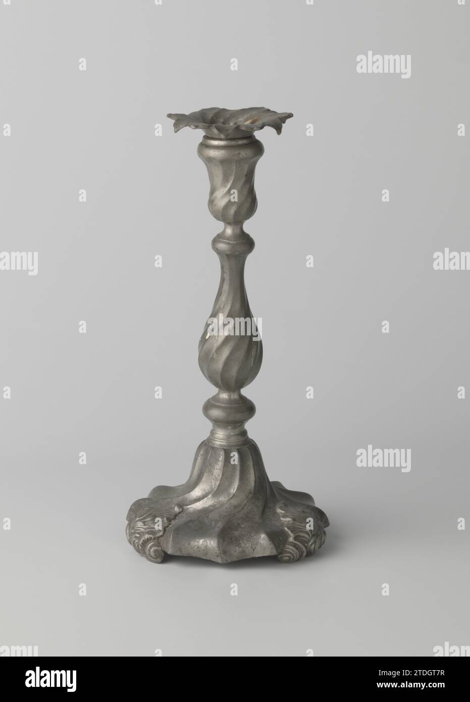 Candlestick Van Tin, Get Ordered Model, Anonymous, 1700 - 1800 Tin ...