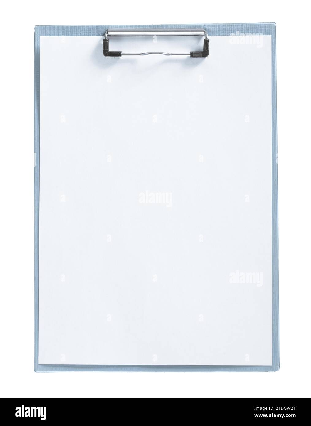 Isolated grey paperclip with sheet Stock Photo - Alamy