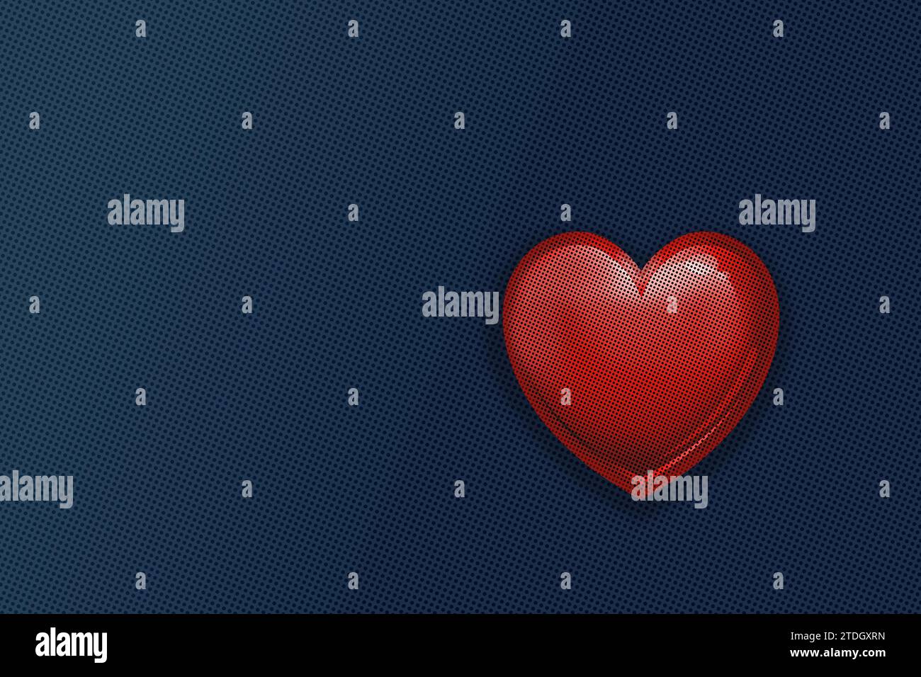 Connected hearts for love background for happy valentines day card for ...