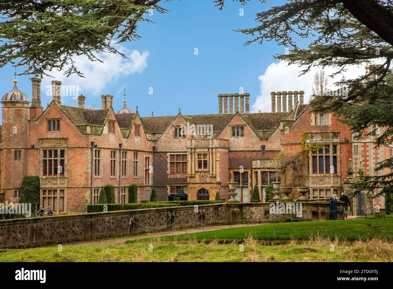 Charlecote Park 16th-century country manor house, surrounded by its own ...