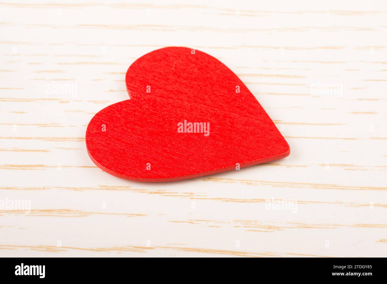 Red color heart shaped object in the view Stock Photo - Alamy