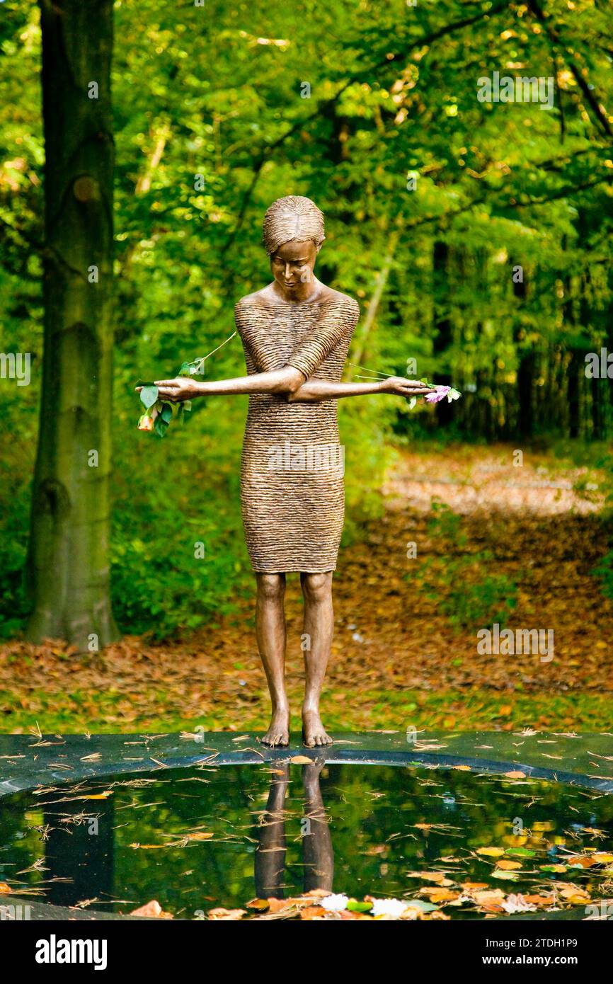 Grieving girls at the sea of tears Stock Photo - Alamy