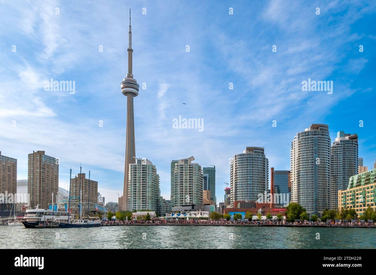 Cityscape, Skyline, CN Tower, Toronto, Canada, 2011 Stock Photo - Alamy