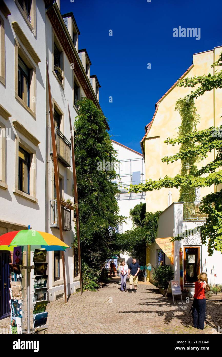 Kunsthof in the Neustadt Stock Photo - Alamy