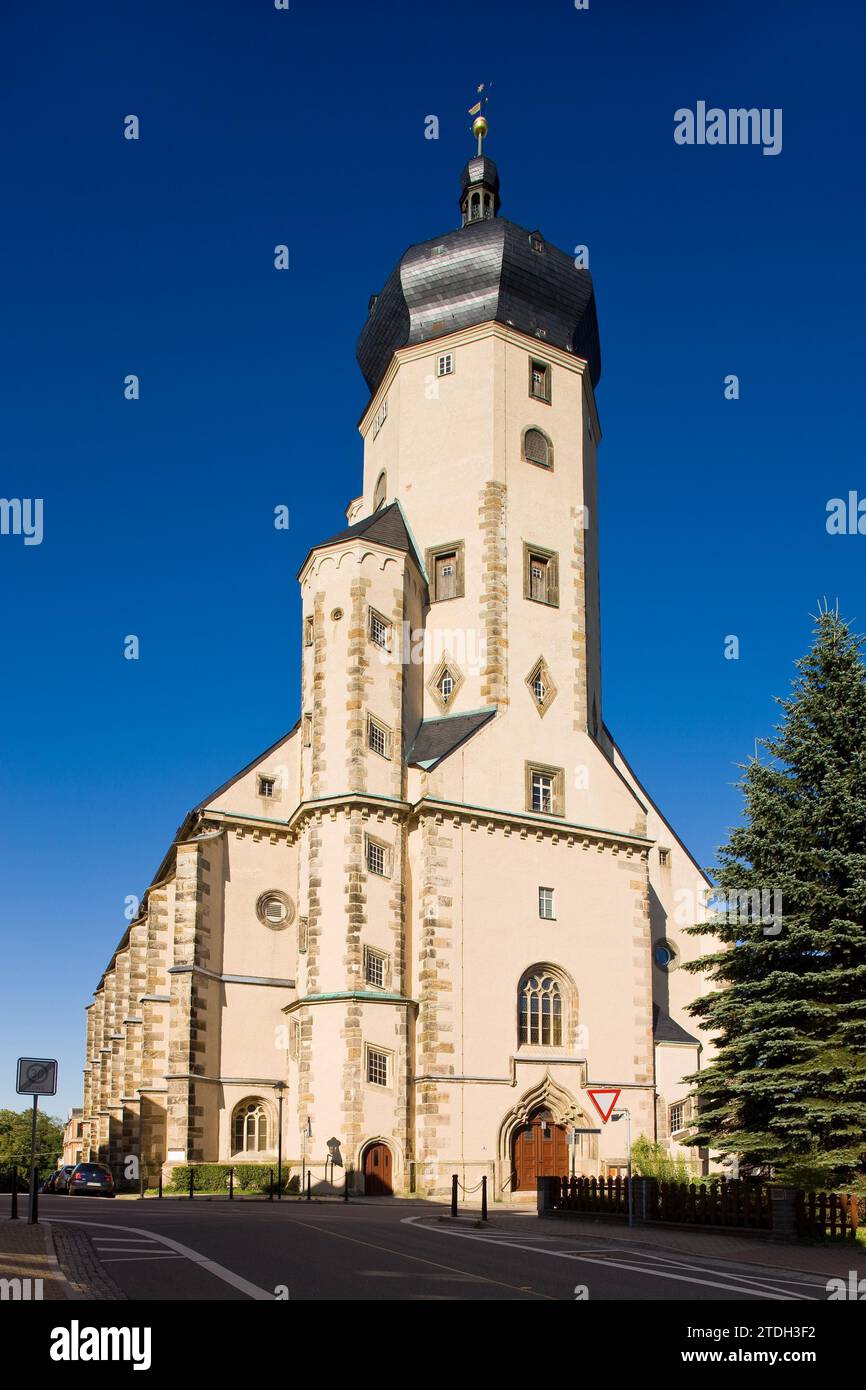 St Mary's Church in Marienberg is a Protestant-Lutheran church in the ...