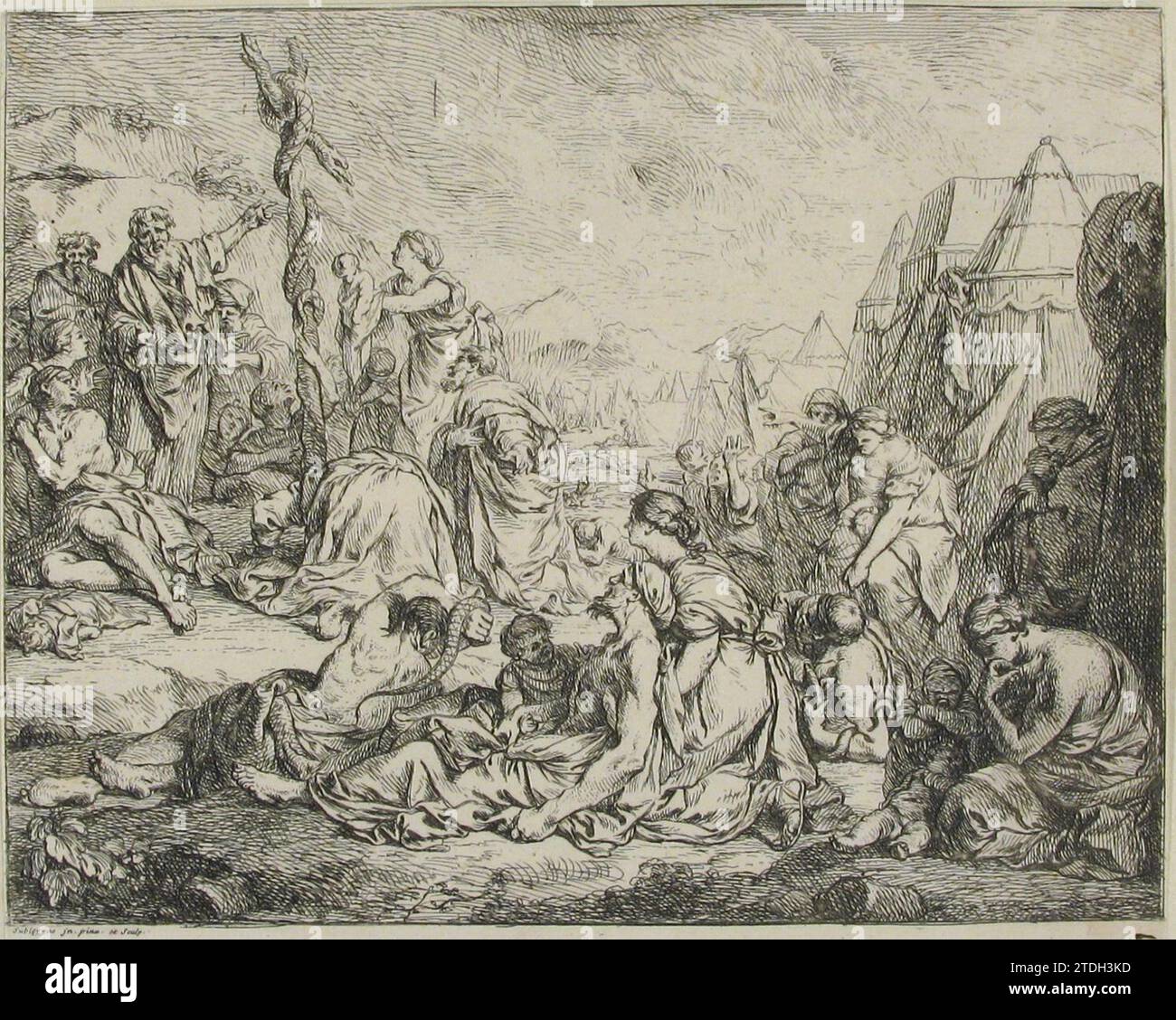 The Serpent of Airan 1953 by Pierre Hubert Subleyras Stock Photo - Alamy