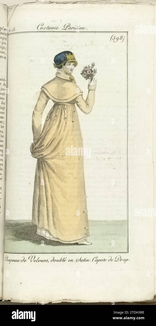 Journal of the ladies and fashions, Parisian costume, 1805, year 13 ...