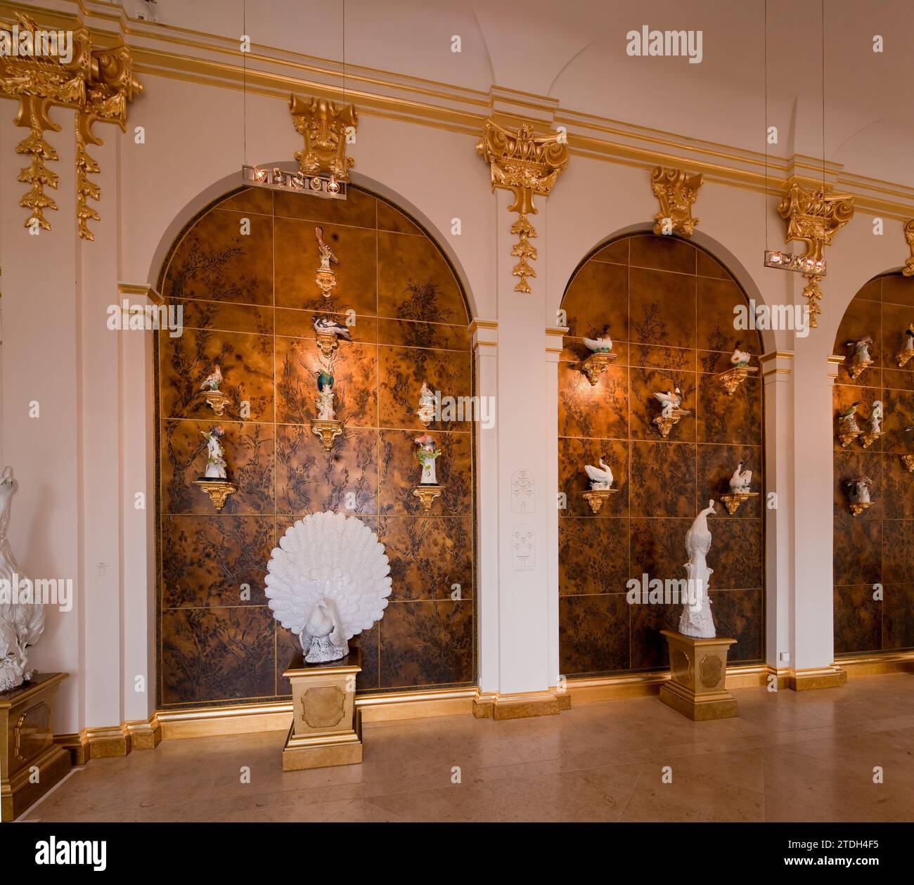 Dresden Porcelain Collection Stock Photo - Alamy