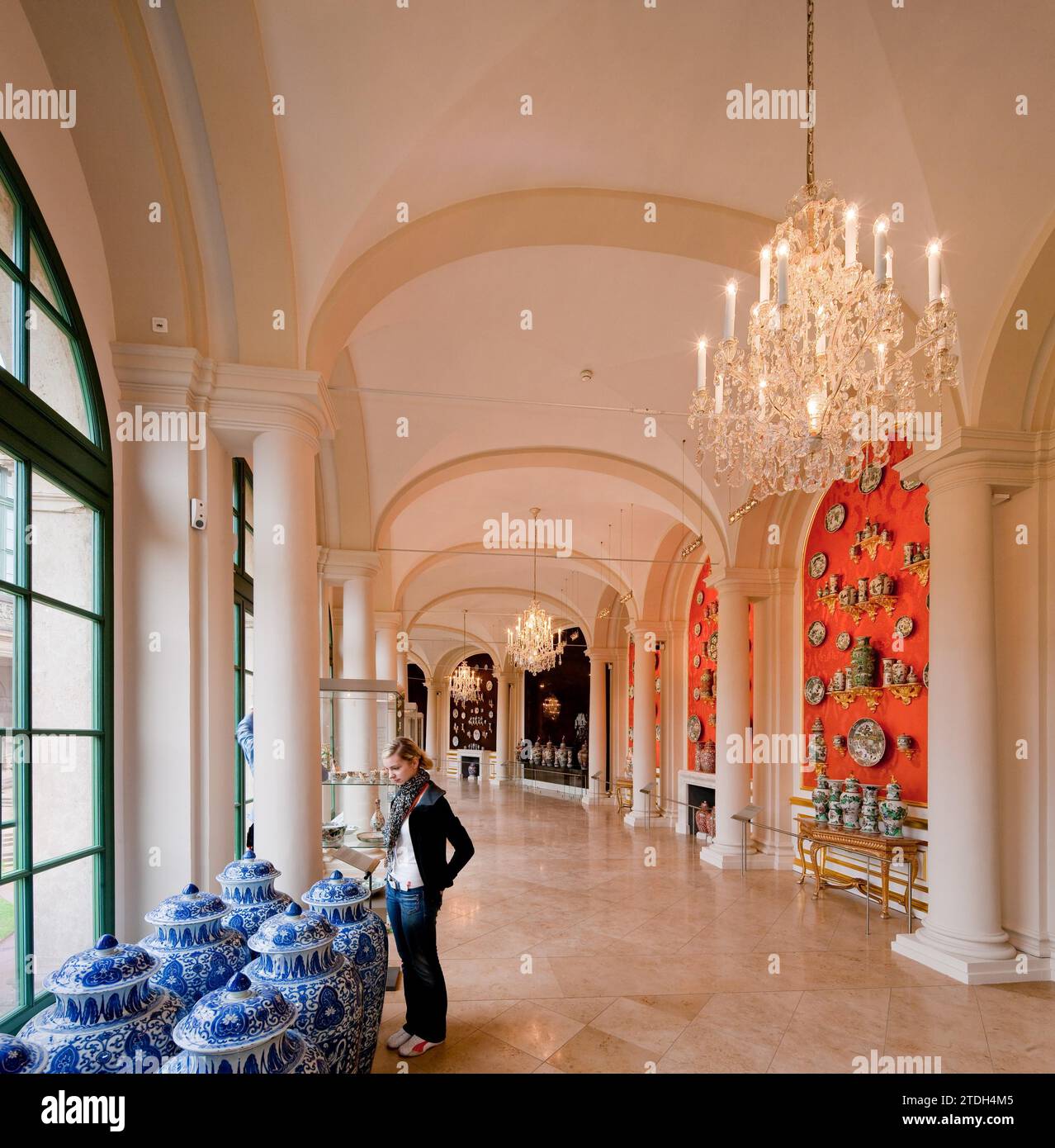 Dresden Porcelain Collection Stock Photo - Alamy