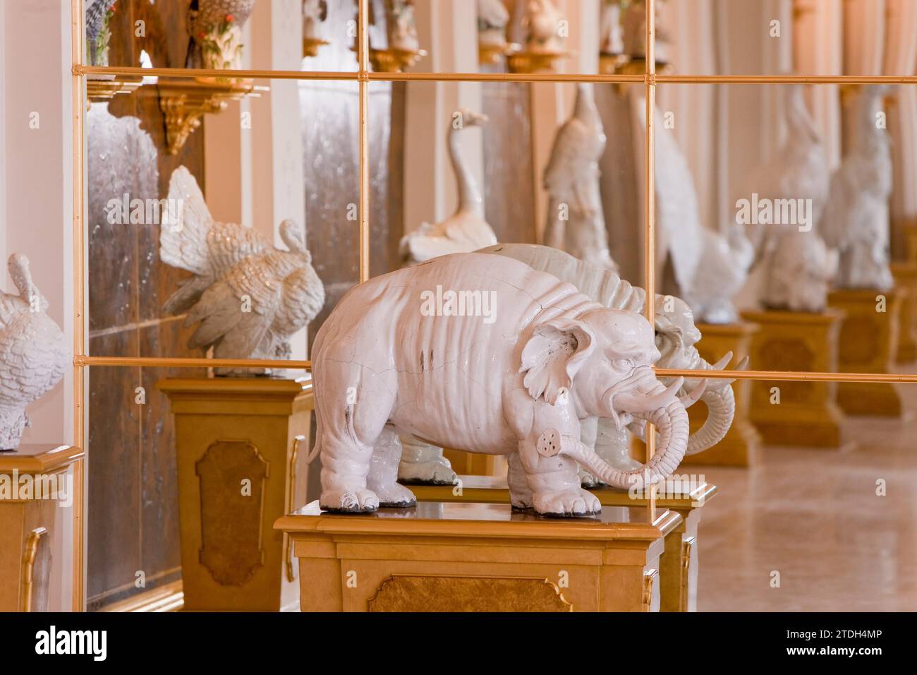 Dresden Porcelain Collection Stock Photo - Alamy