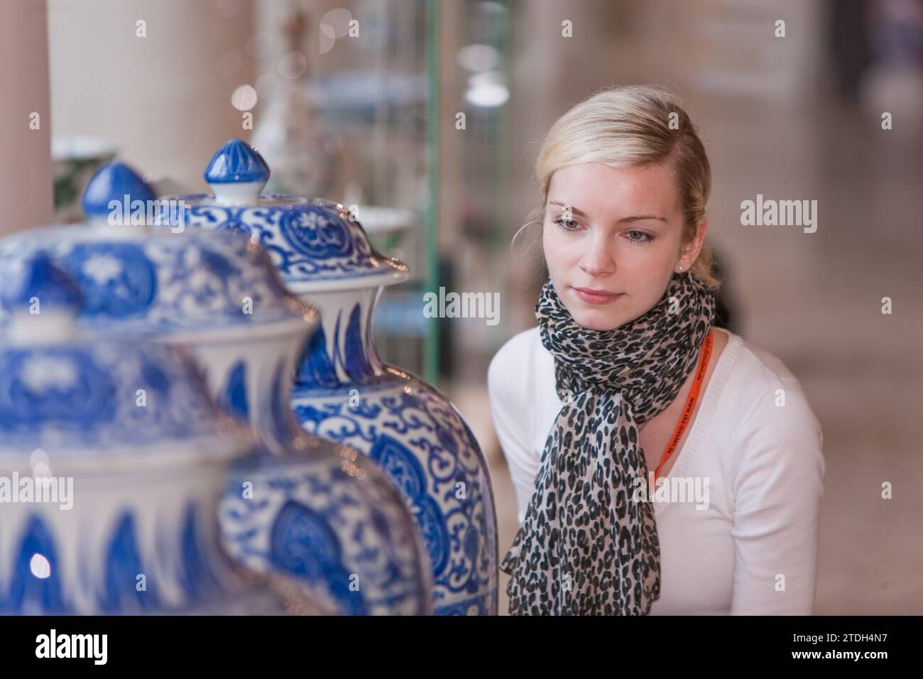 Dresden Porcelain Collection Stock Photo - Alamy
