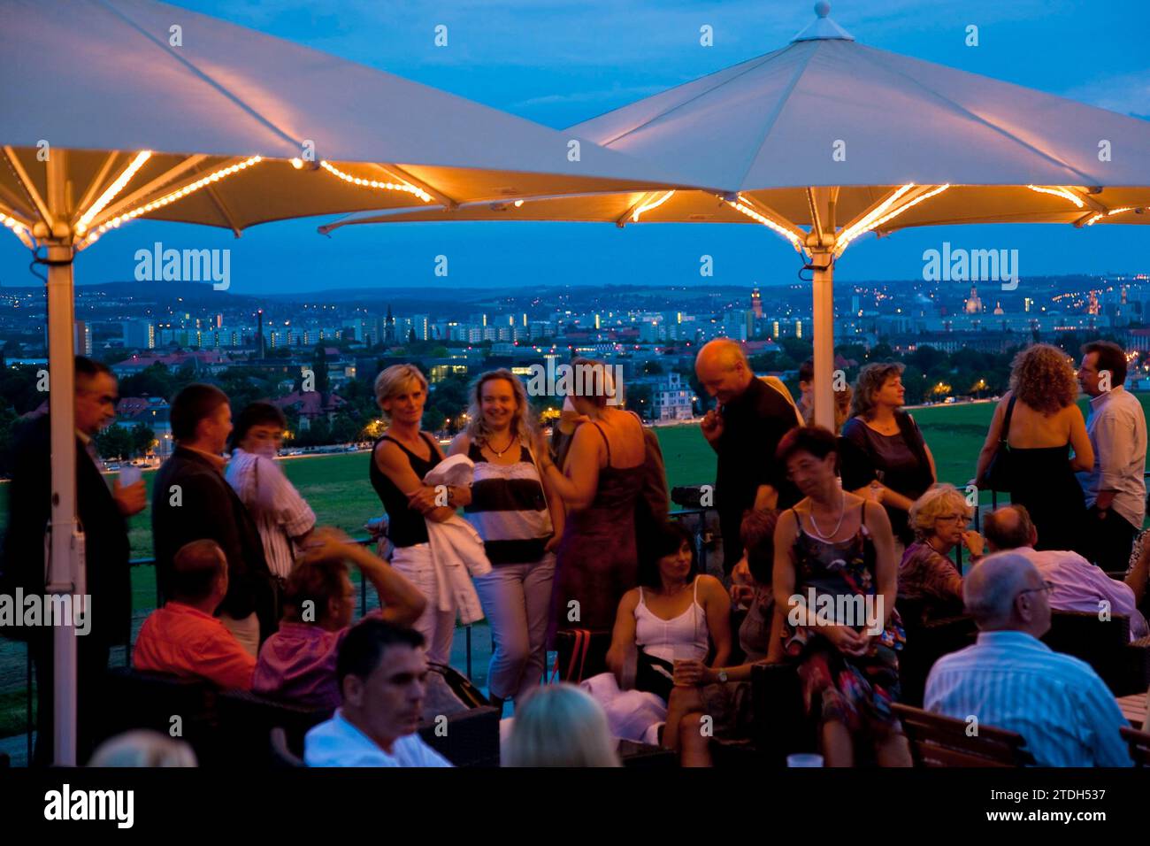 2nd Dresden Castle Night Stock Photo - Alamy