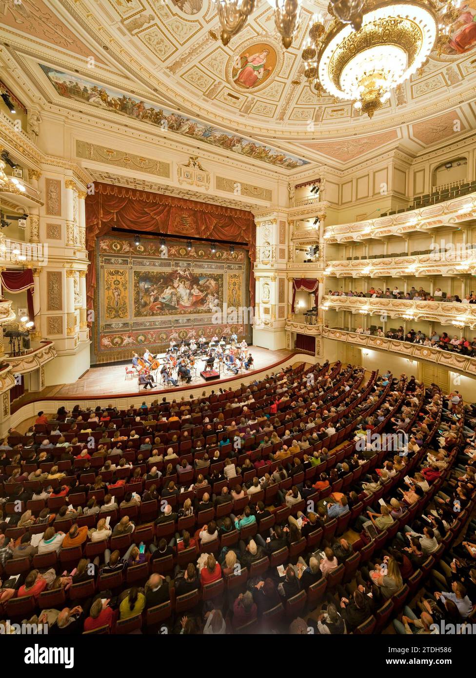 Semper opera dresden interior hi-res stock photography and images - Alamy