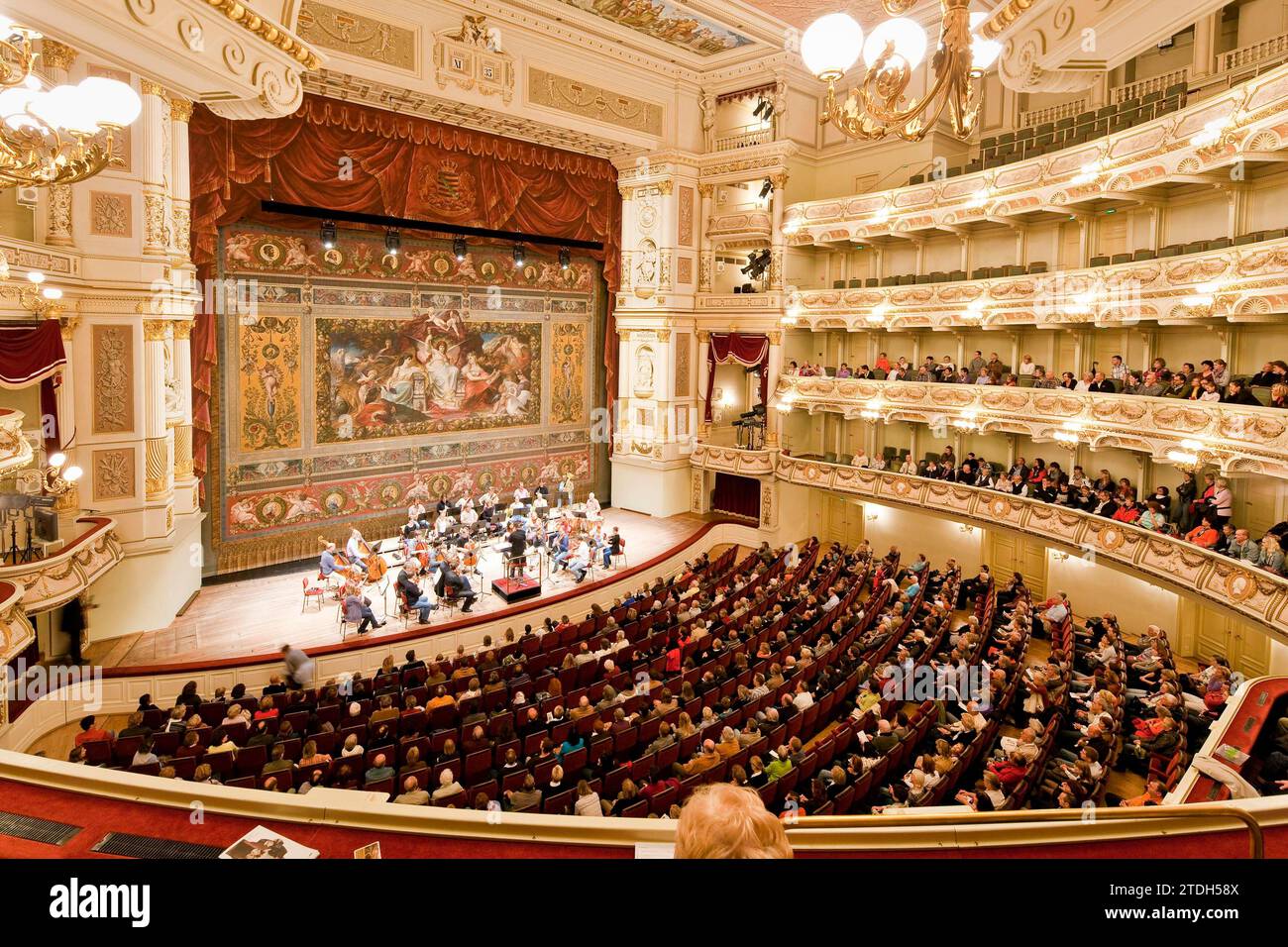 Semper opera dresden interior hi-res stock photography and images - Alamy