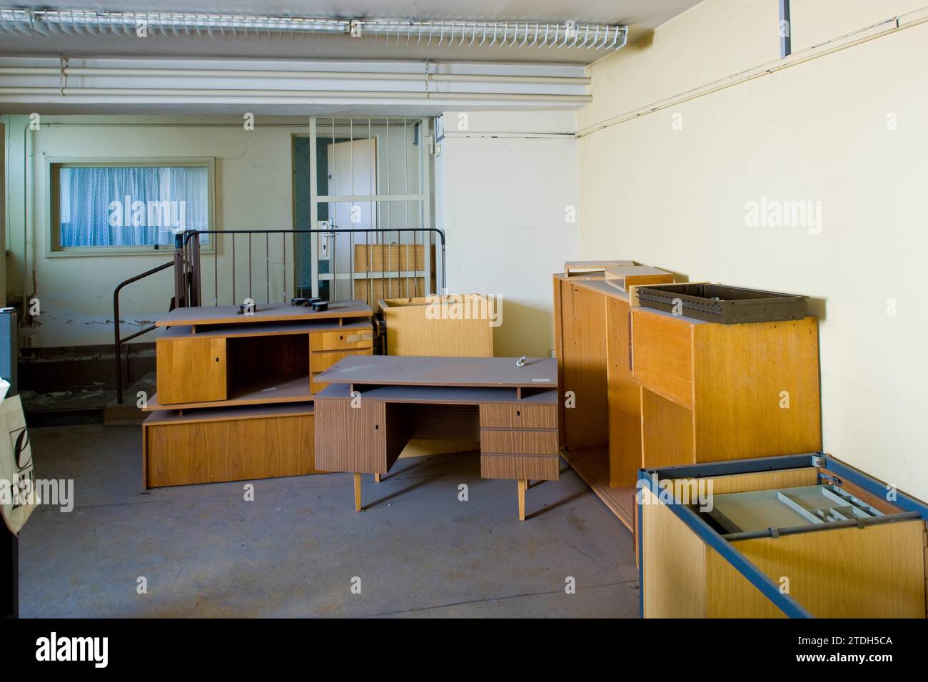 Dresden Stasi memorial, interrogation rooms, archive, photo lab Stock ...